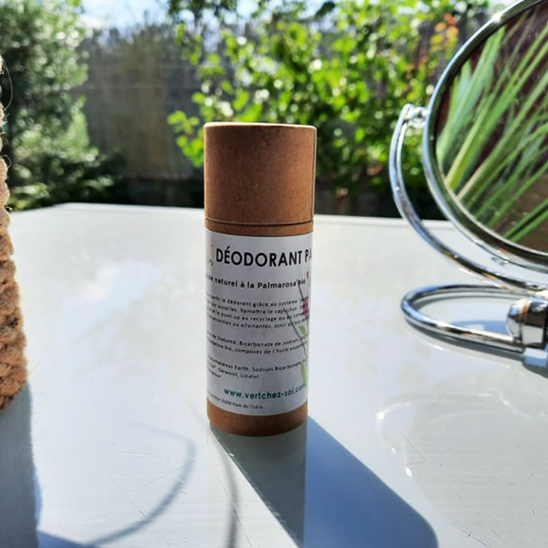 Déodorant solide zéro déchet à la sauge sauvage bio en push up | Vert ...